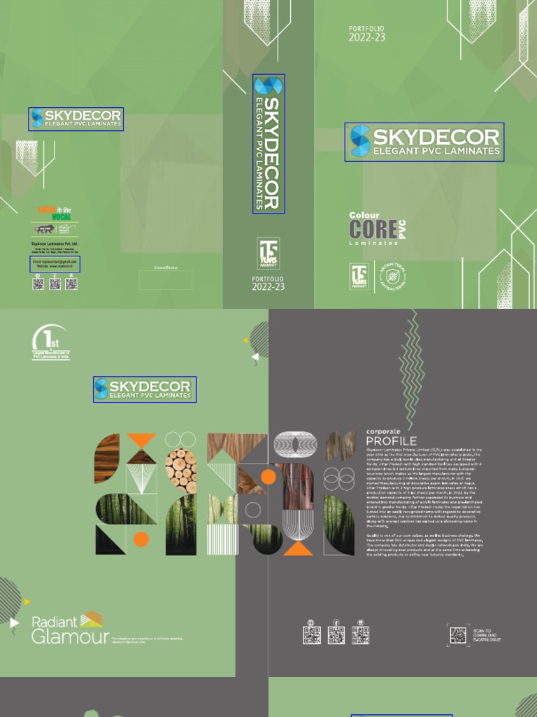 Skydecor Laminates Catalogue PDF | PDF