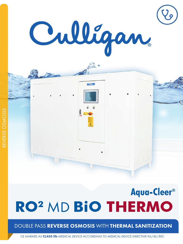 Ro2 MD Bio Thermo Bu0195 | PDF | Water | Membrane