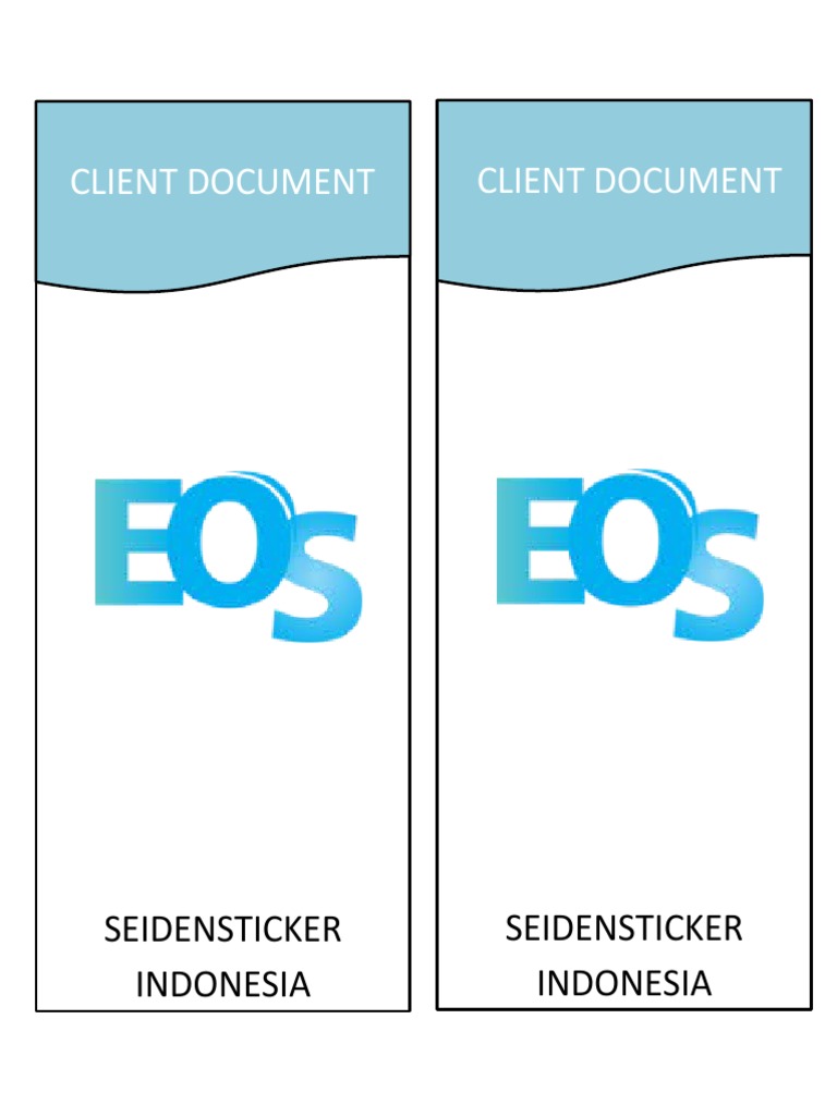 Label Pembatas Outner | PDF