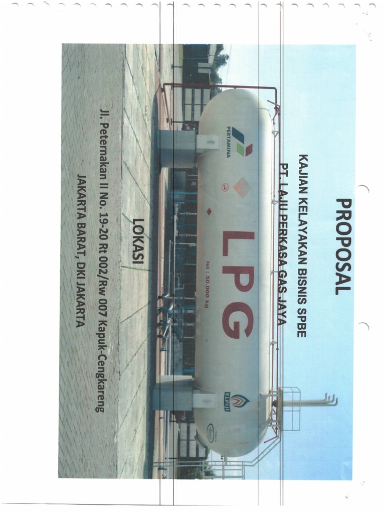 Proposal PT Laju Perkasa Gas Jaya | PDF