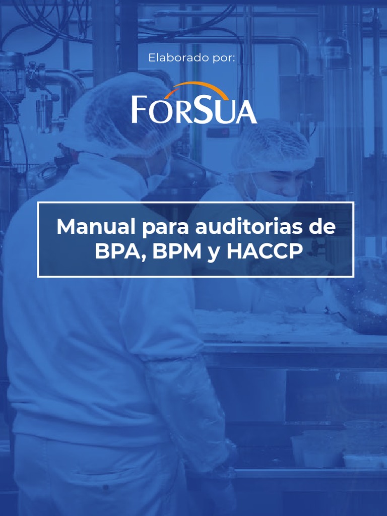 Manual para Auditorias de Bpa, BPM Y Haccp: Elaborado Por | PDF