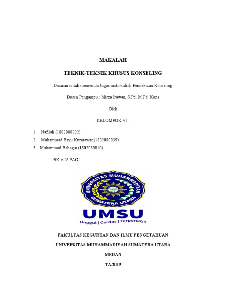 Makalah Konseling Realitas-1 | PDF | Karier & Perkembangan