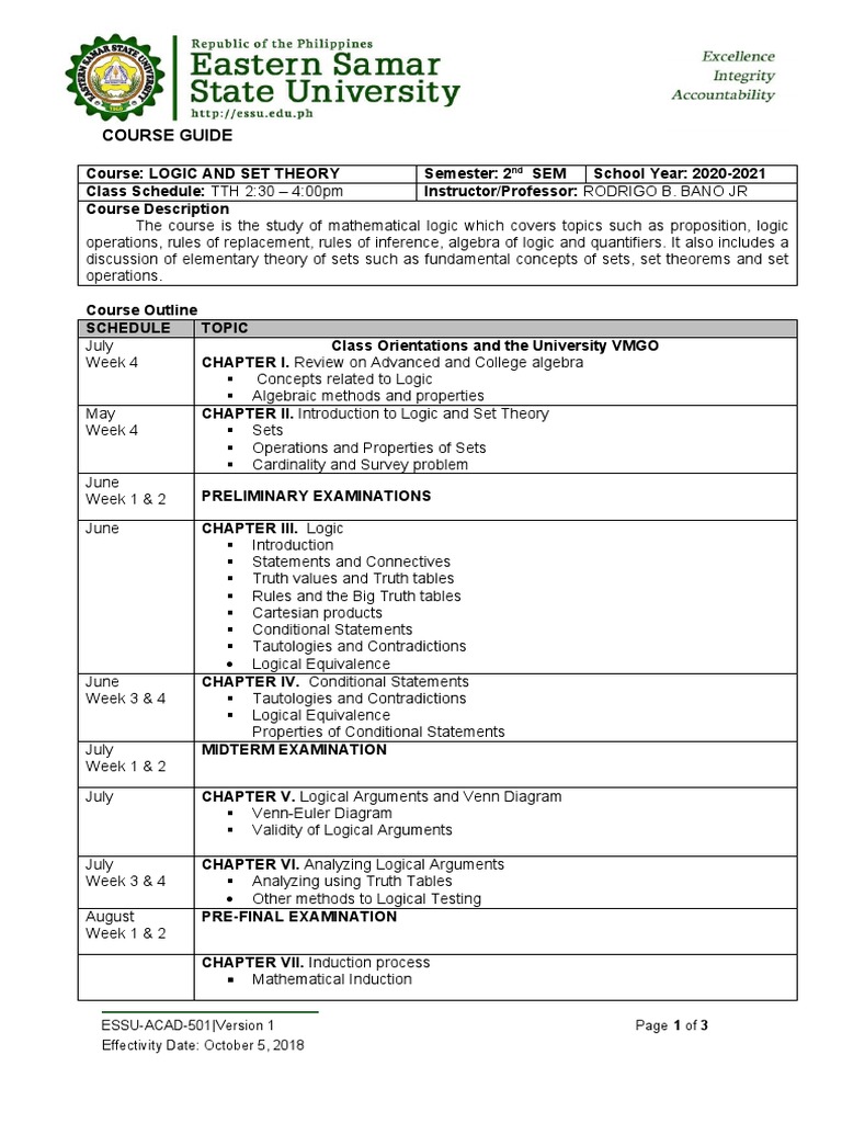 Technology For Teaching and Learning 1 CG | PDF | Logic | Mathematics