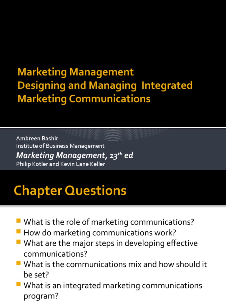 Integrated Marketing Communication | PDF | Advertising | Brand
