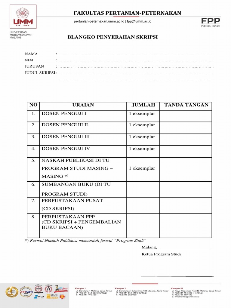 Form Bebas Tanggungan-1 | PDF