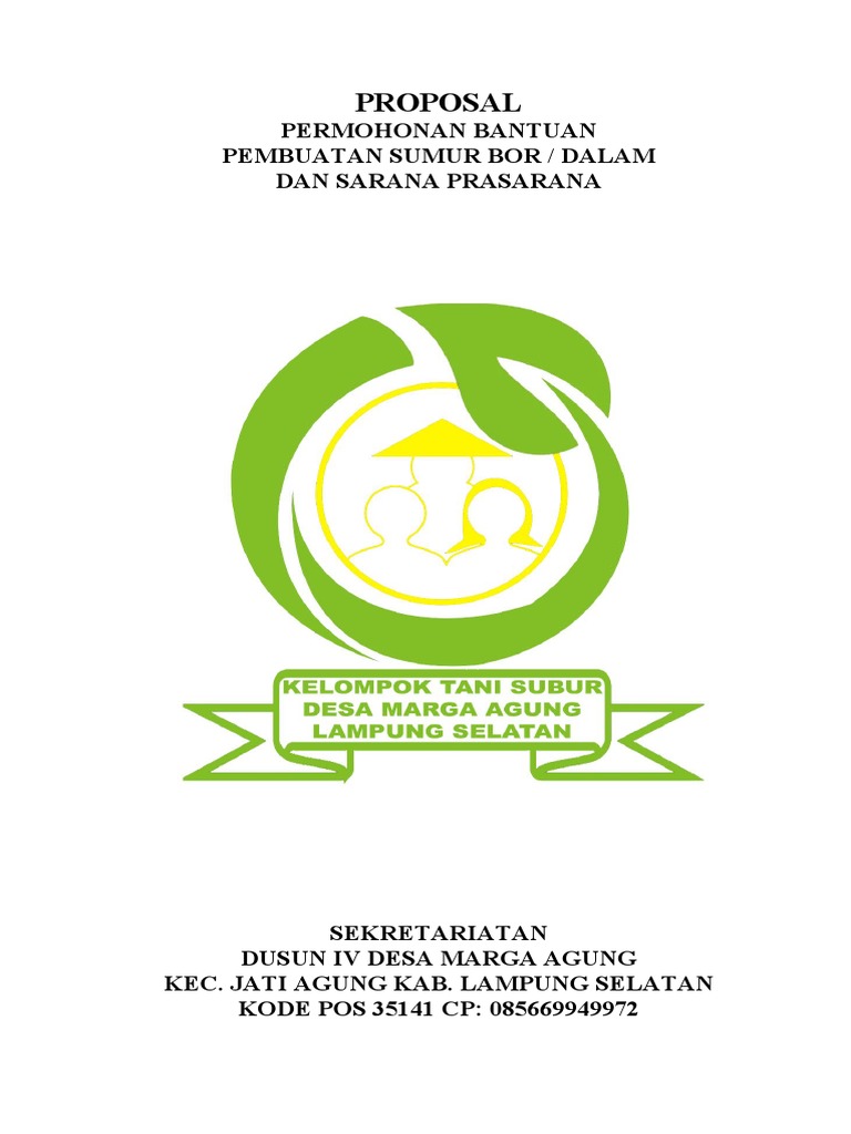 Proposal Kelompok Tani Subur | PDF