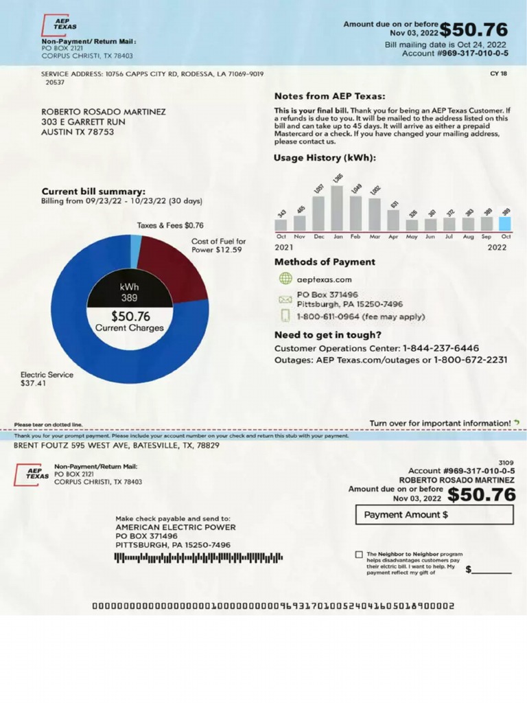 Texas Bill | PDF