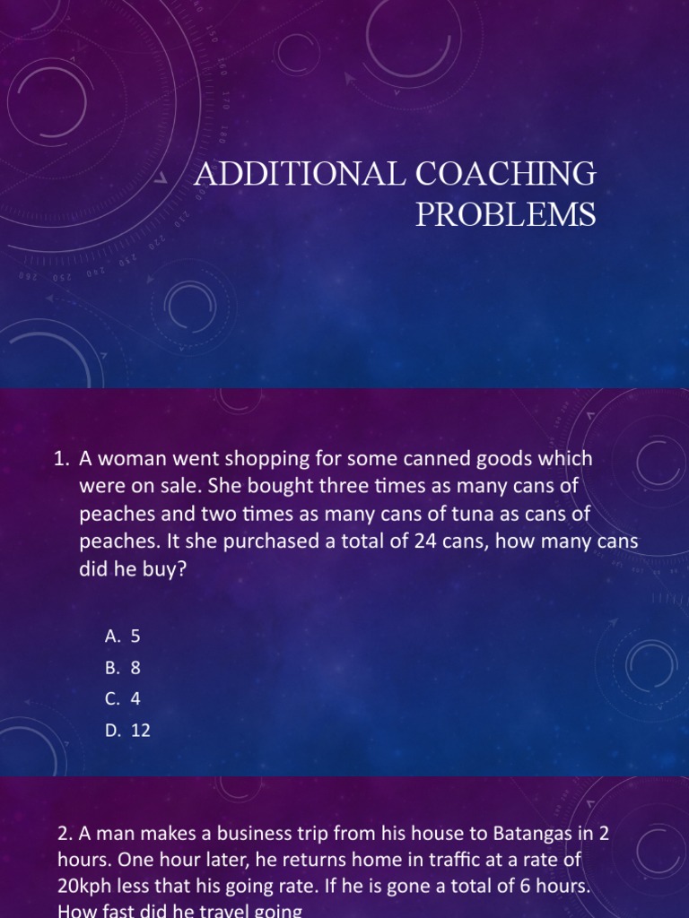 Additional Coaching Problems Baquilar | PDF | Area | Sphere