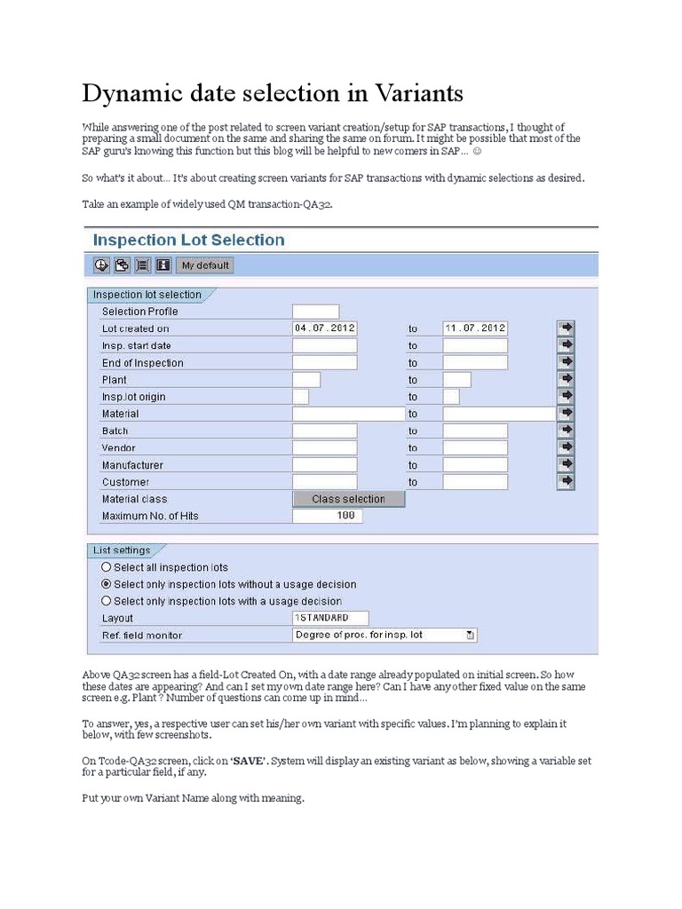 Dynamic Date Selection In Variants Pdf Variable Computer Science Computer Science 