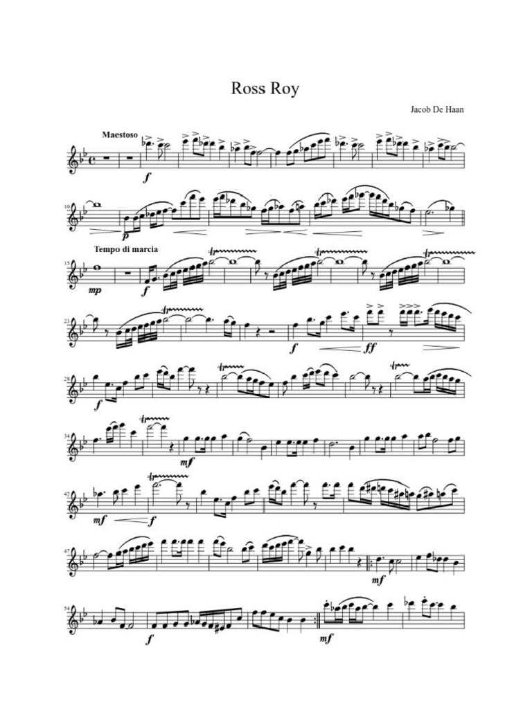 Ross Roy Flute | PDF