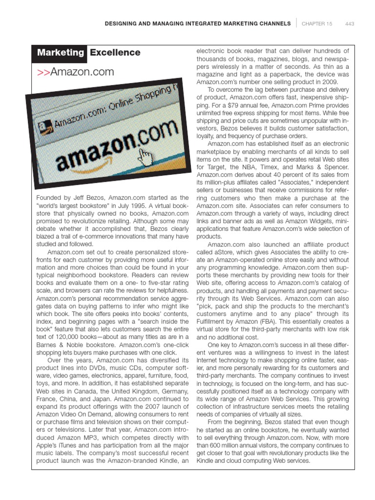 5 Amazon Case | Download Free PDF | Costco | Retail