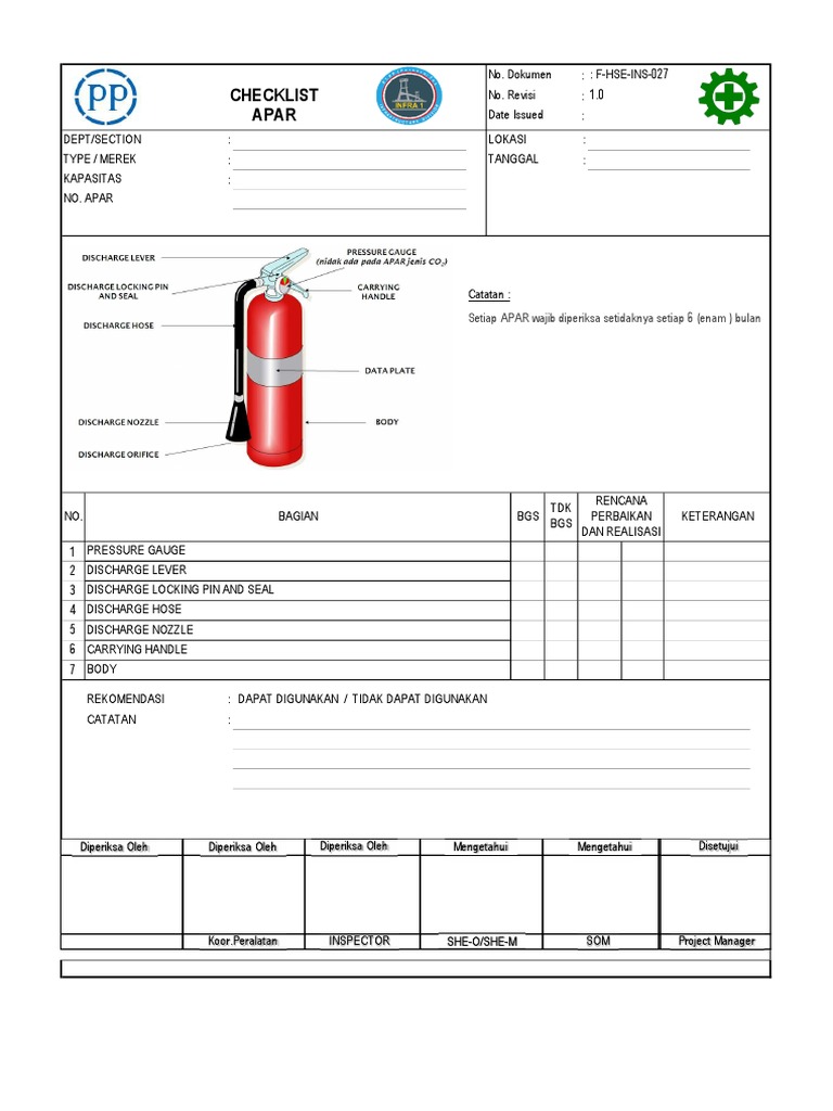APAR Checklist | PDF