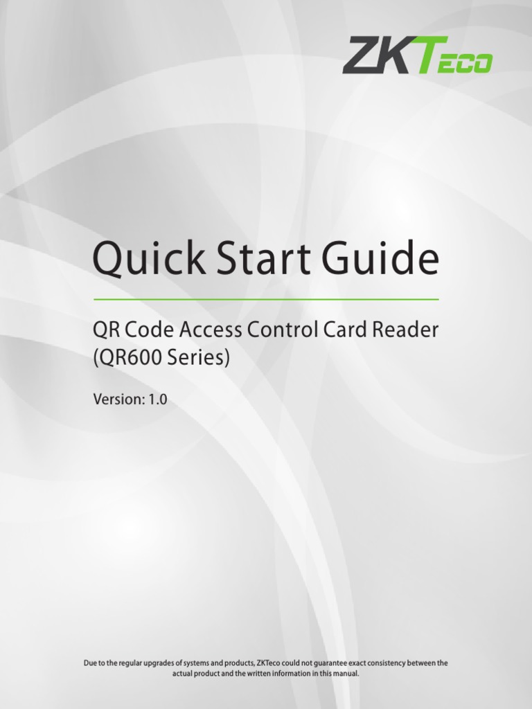 QR600 Quick Start Guide | PDF | Qr Code | Usb