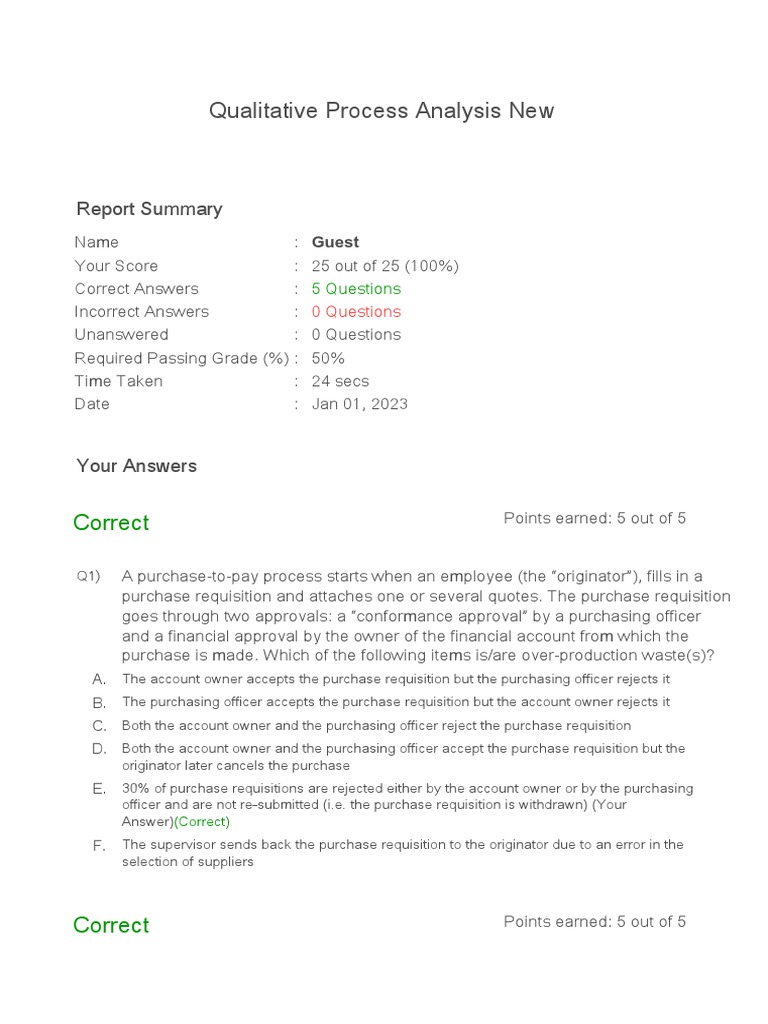 Guest-302344265-Qualitative Process Analysis New | PDF | Insurance | Business