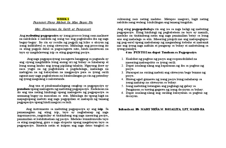 Notes ESP Week 1 | PDF