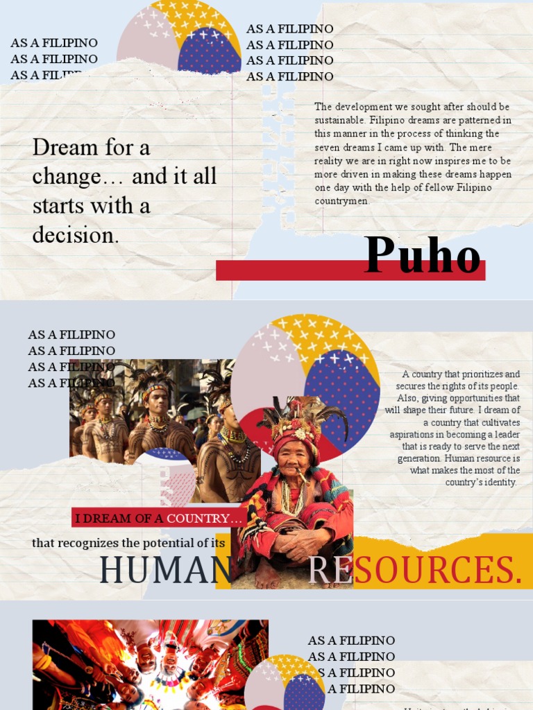 Filipino's inspiring dreams for a progressive Philippines | PDF