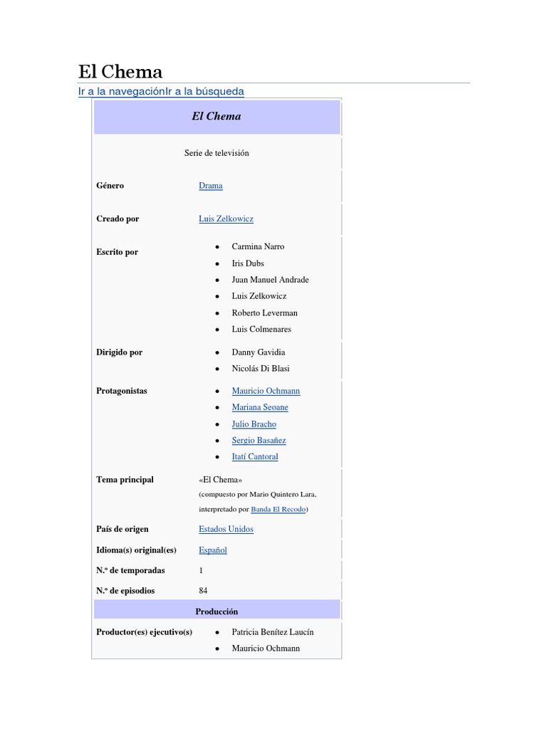 El CHEMA en La Carcel | PDF
