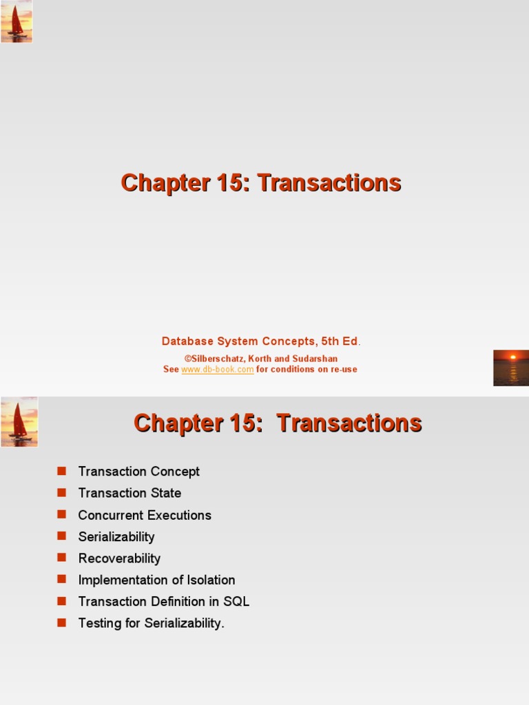 Unit 6 Serializability Pdf Database Transaction Data Management 