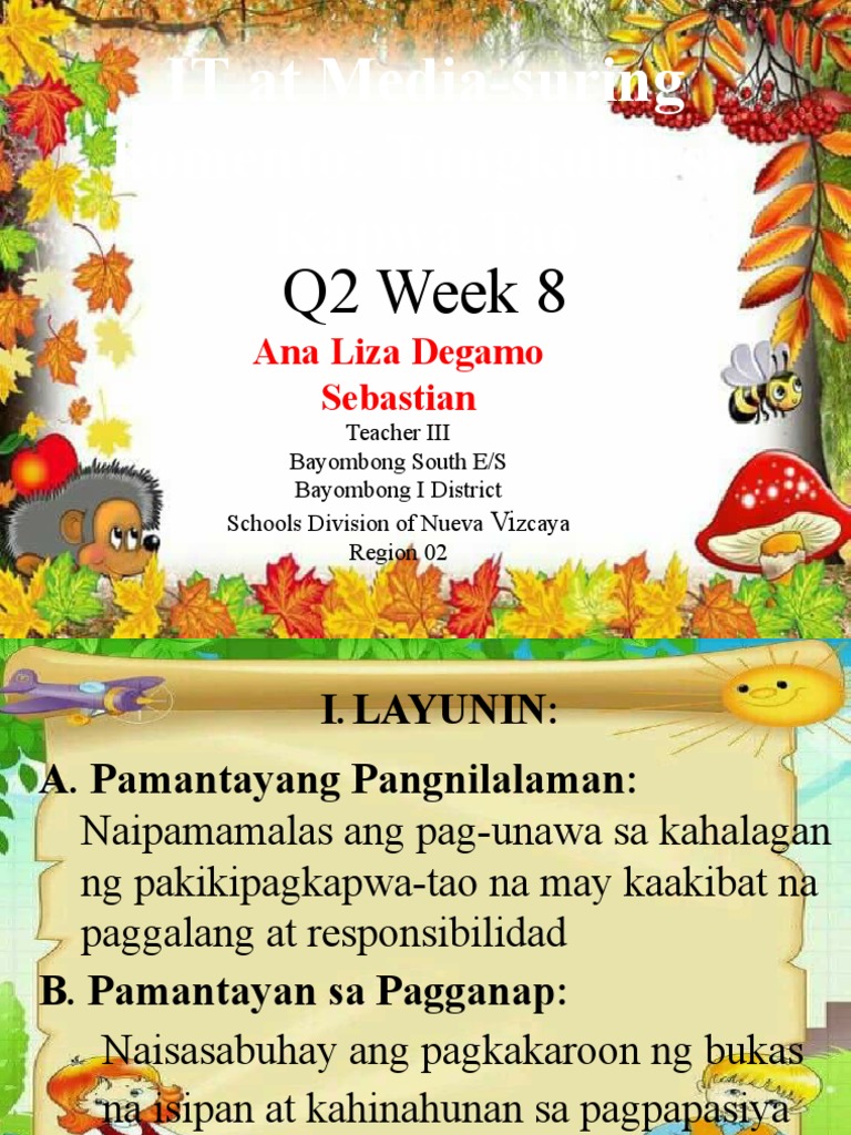 WK8 Tungkulin Sa Kapwa Tao | PDF