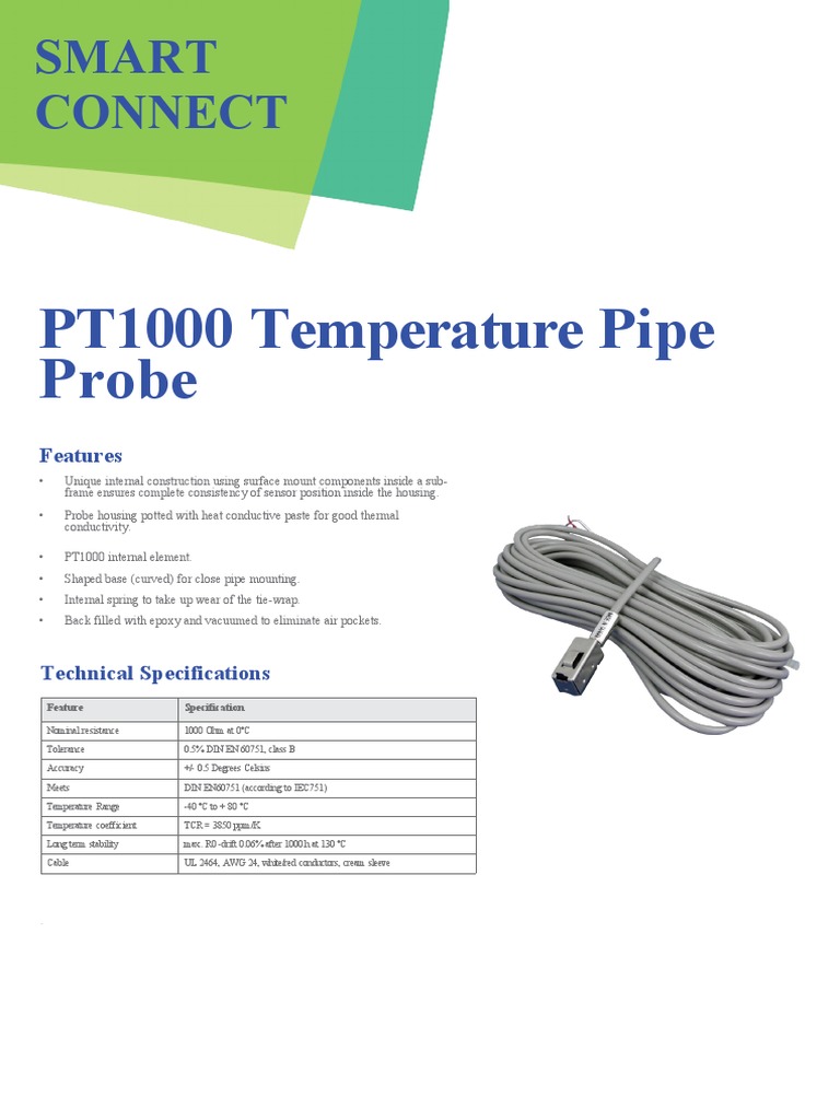 Smart Connect Pipe Probe | PDF