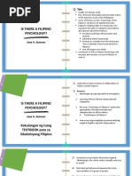 Cultural Analysis On The Ningas Kugon Value of The Filipinos | PDF ...