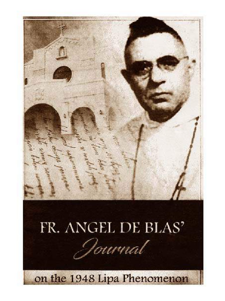 Fr. Angel de Blas Journal On Lipa Apparition | PDF