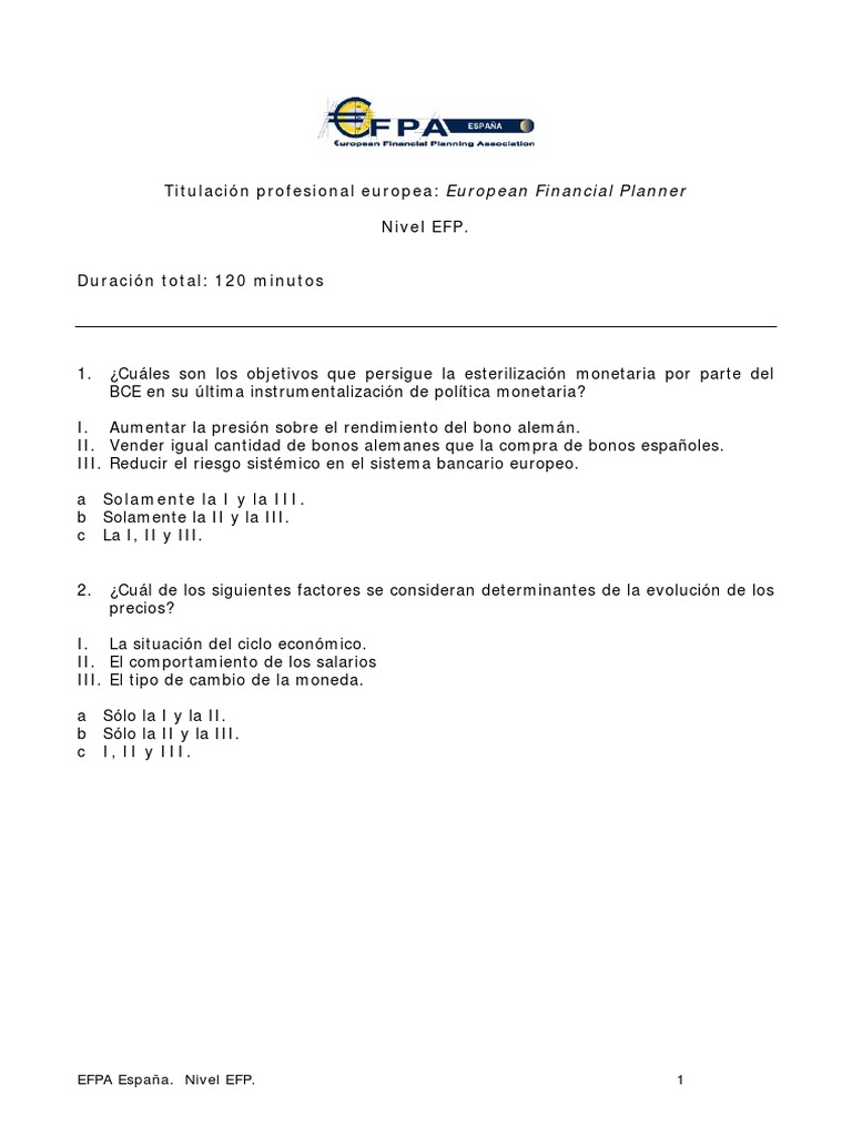 Simulacion Efp Teorica | PDF | Opción (Finanzas) | Impuestos