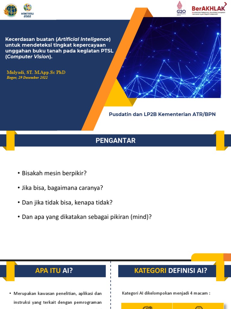 Webinar AI Deteksi BT Mulyadi | PDF