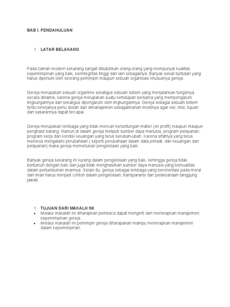 Makalah Agama Kristen | PDF