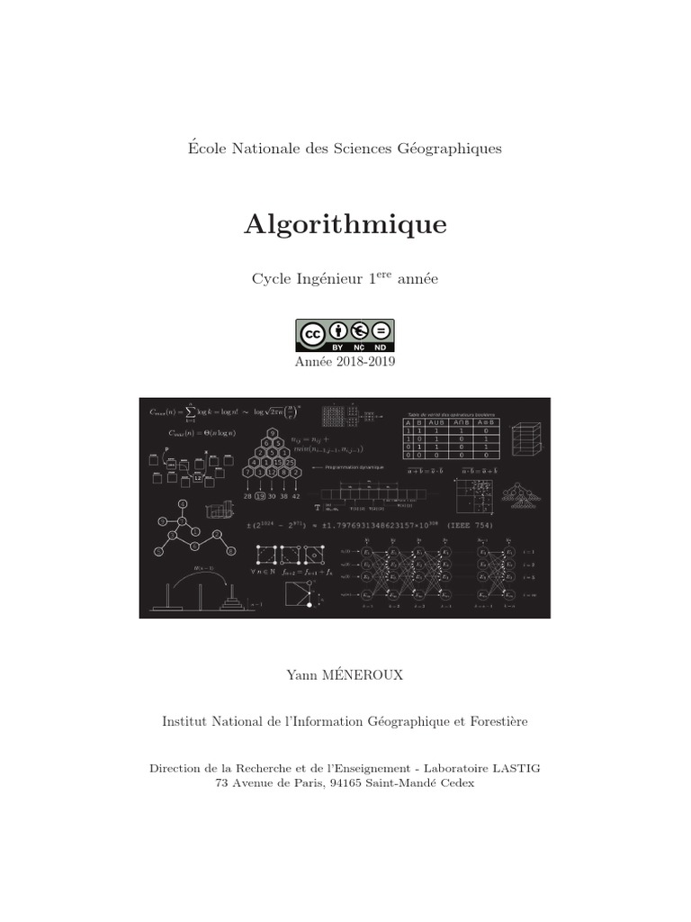 Algo | PDF | Langage de programmation | Programmation informatique