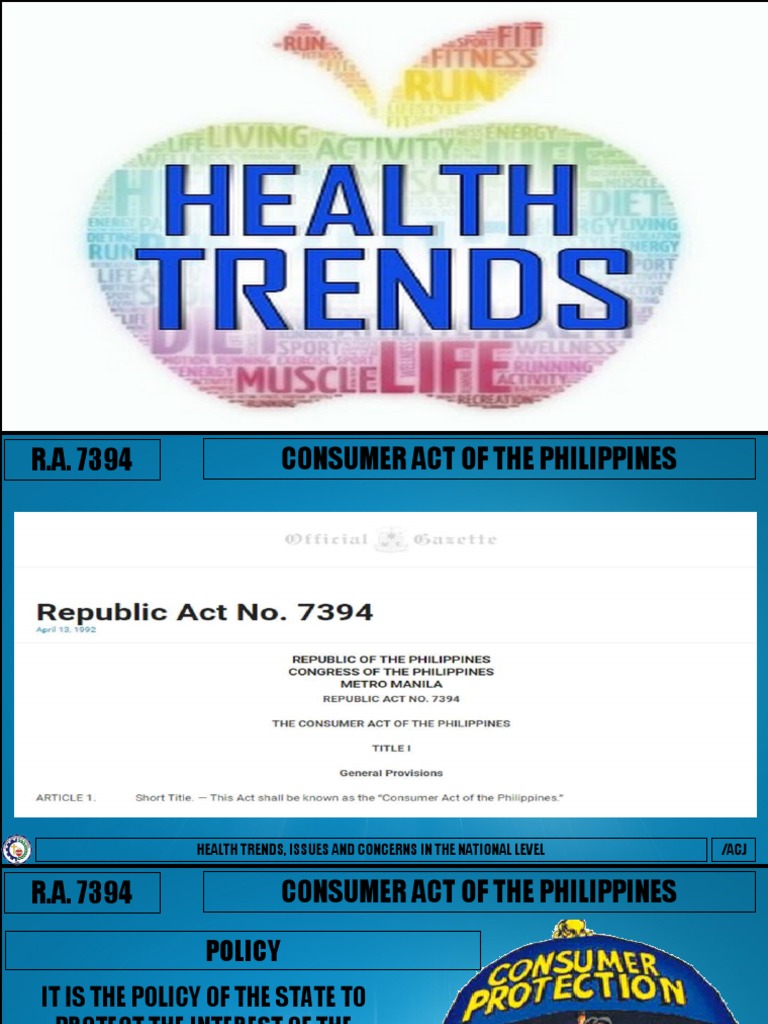 Health 10 Health Trends, Issues and Concerns in National Level II | PDF ...