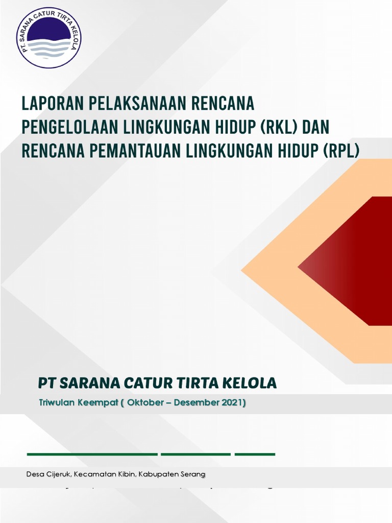 Laporan RKL-RPL Desa Cijeruk 2021 | PDF
