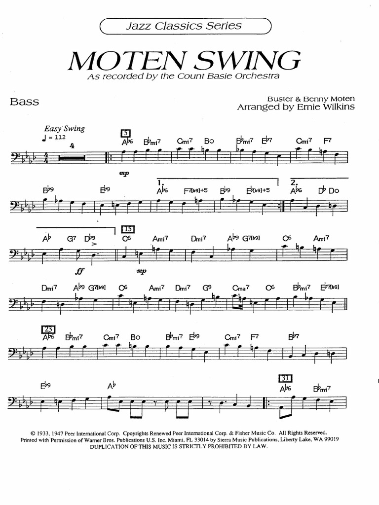 Moten Swing | PDF
