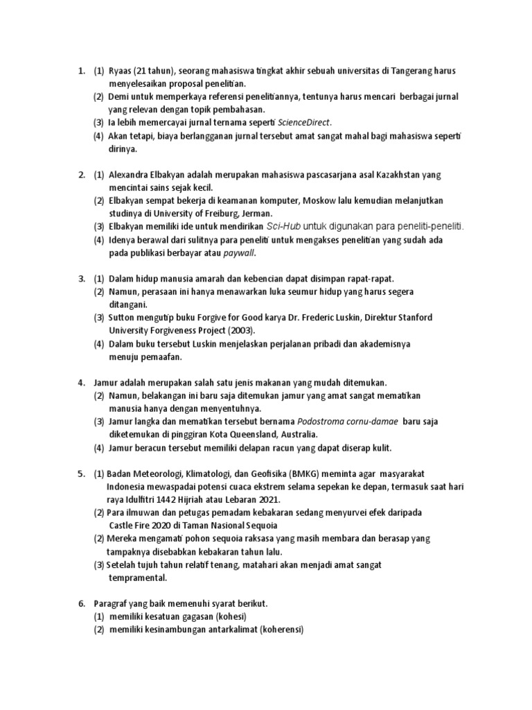 Latihan Uas Ttki 2022 | PDF