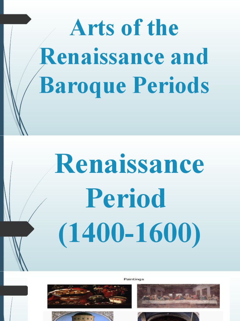 Arts of The Renaissance and Baroque Periods | PDF | Raphael | Renaissance