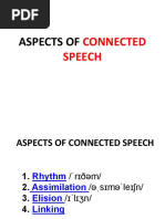 Lecture 6 - Aspect of Connected Speech | PDF | Stress (Linguistics ...