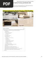Method Statement For Installation of Suspended Ceilings | PDF | Drywall ...