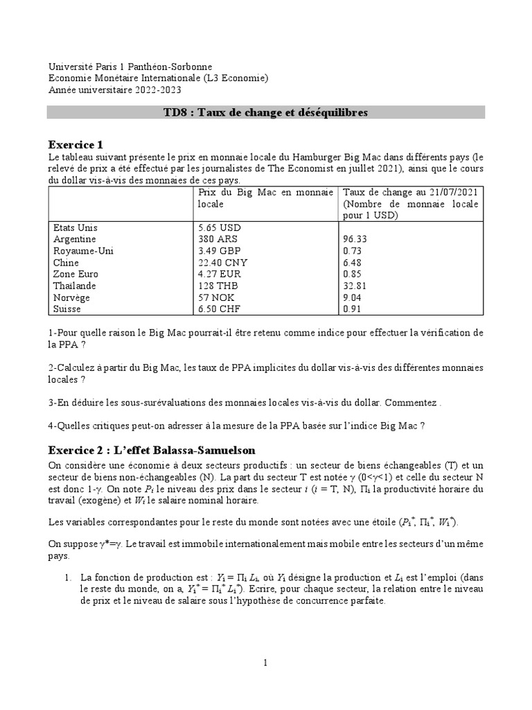 td8-taux-de-change-et-d-s-quilibres-exercice-1-i-i-i-i-i-pdf-euro