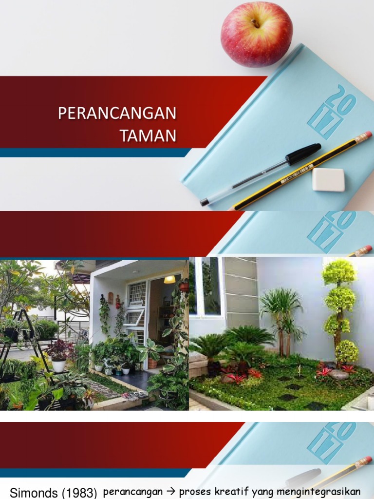 Perancangan Taman: Prinsip dan Metode | PDF | Seni