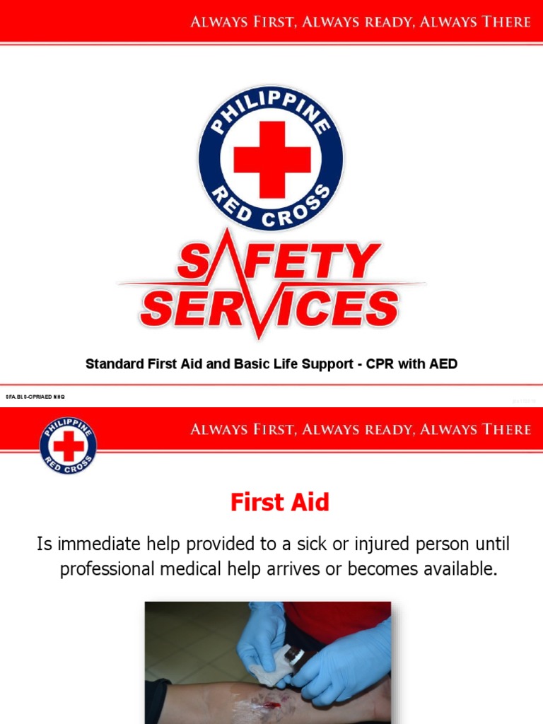 First Aid & CPR Training Overview | PDF | Cardiopulmonary Resuscitation ...
