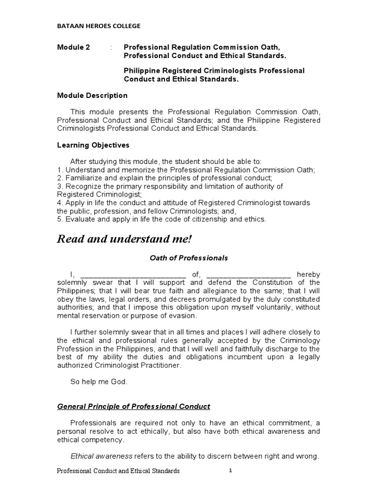 Module 2 PDF Criminology Profession