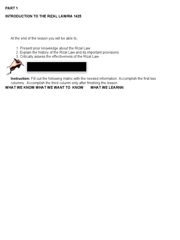 Rizal Module | PDF | History