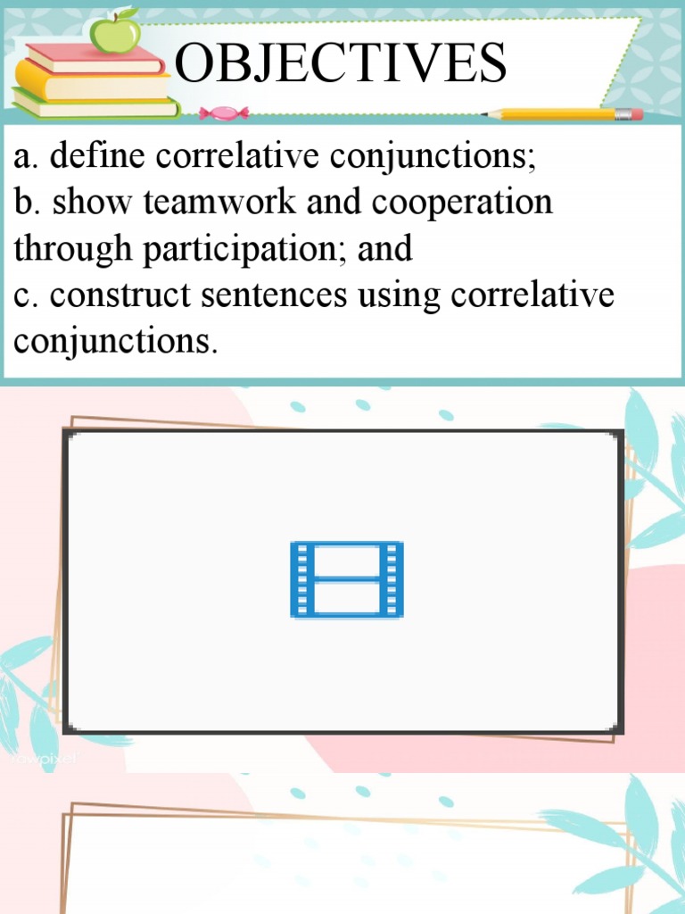 Correlative Conjunctions | PDF