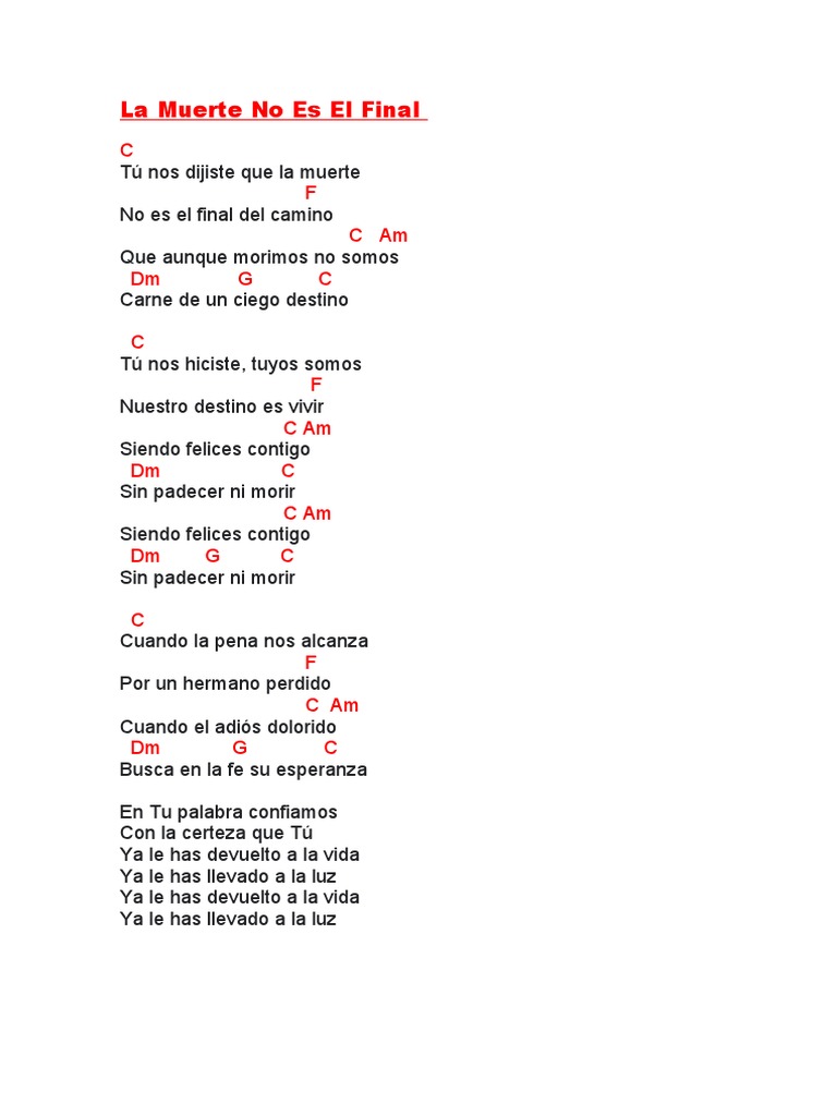 La Muerte No Es El Final | PDF