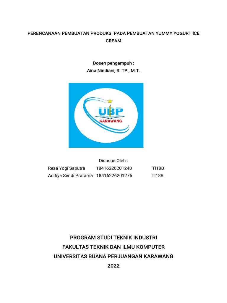 Tugas PP Produksi Kelompok | PDF