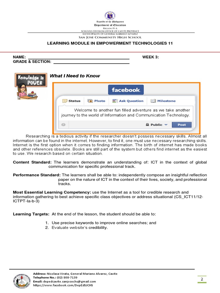 Emtech L3 | PDF | Fair Use | Internet