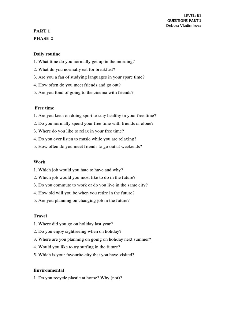 Part 1 - Phase 2 - Questions | PDF | Foods | Nutrition