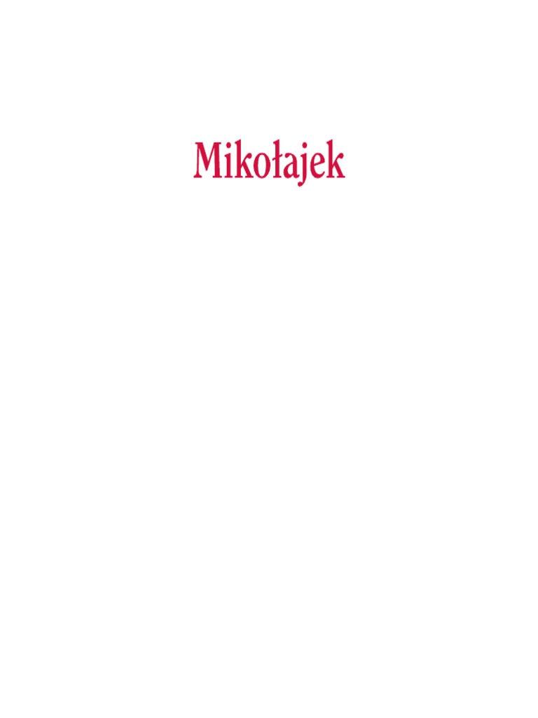 Mikolajek Fragment | PDF