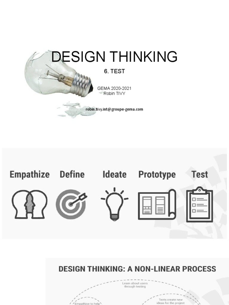 6 - Test | PDF | Design Thinking | Prototype