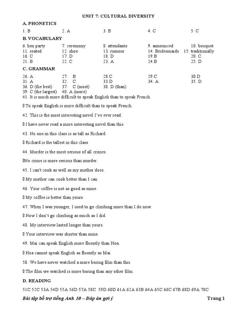 Baitapbotro 10 U7 Key | PDF